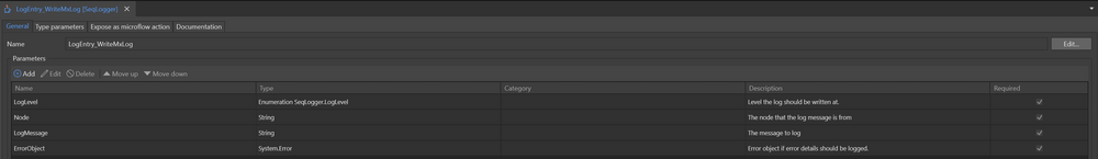 Semantic/Structured logging in Mendix